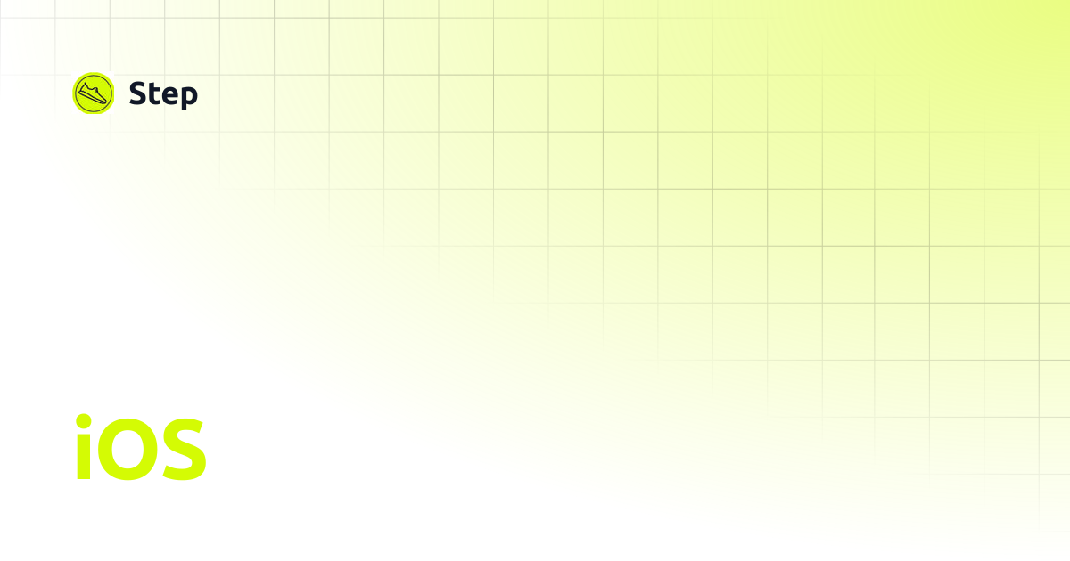 iOS | Step